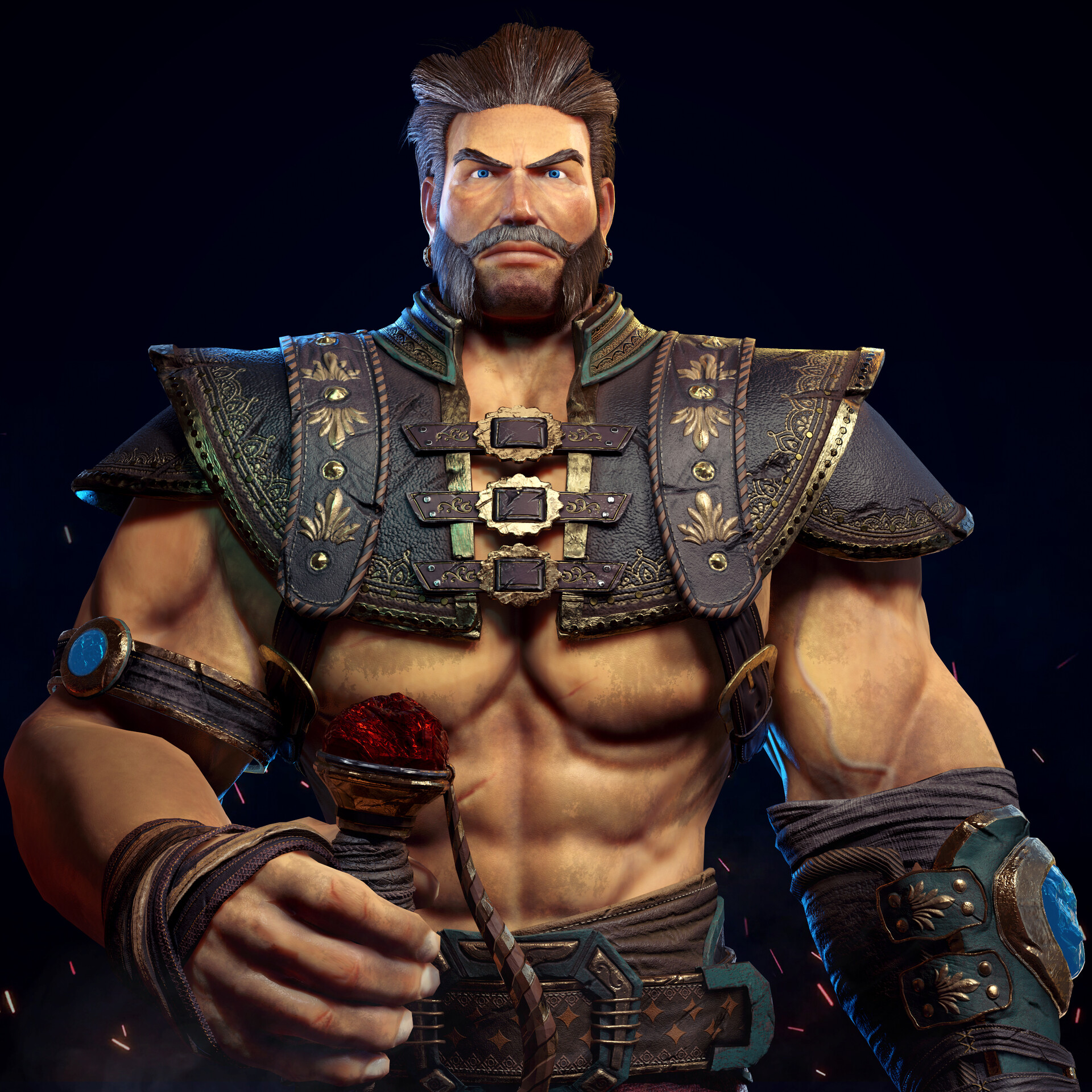 ArtStation - Indian warrior