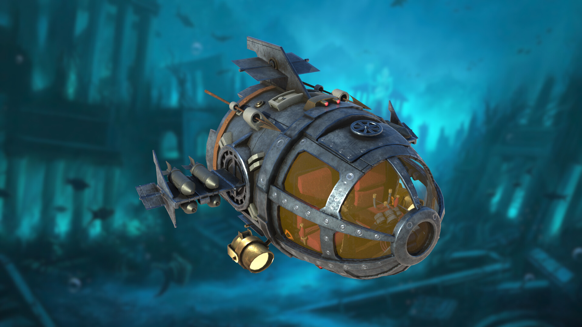 ArtStation - Atlantis Sub Pod