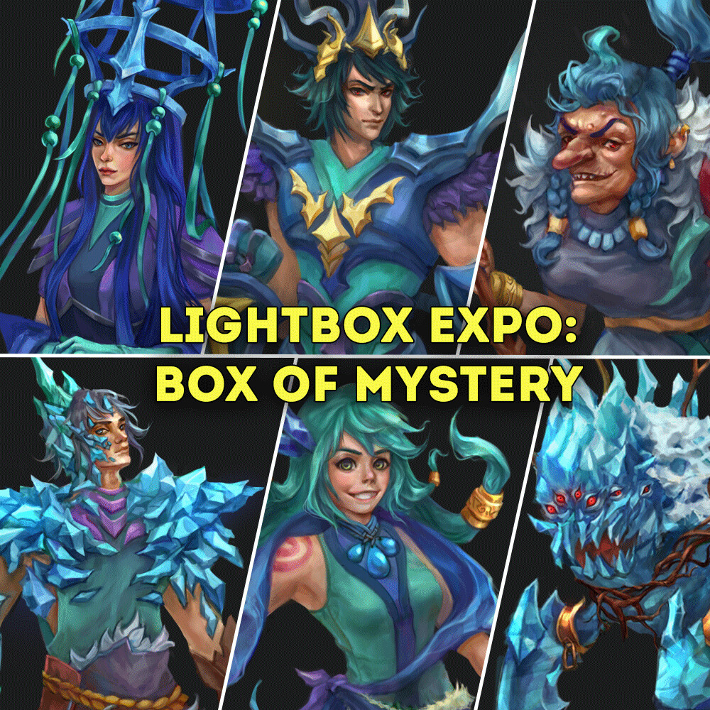 ArtStation - Lightbox Expo: Box of Mystery Character Design