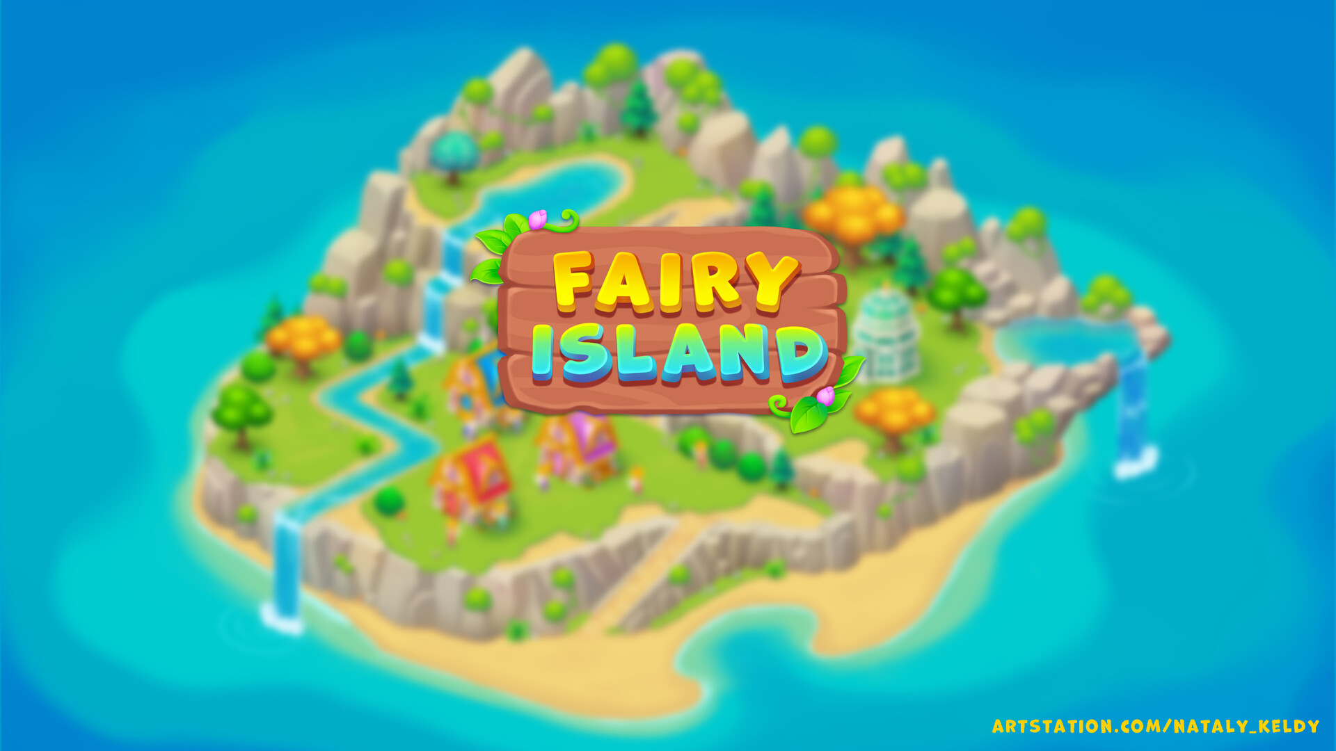 ArtStation - Fairy Island