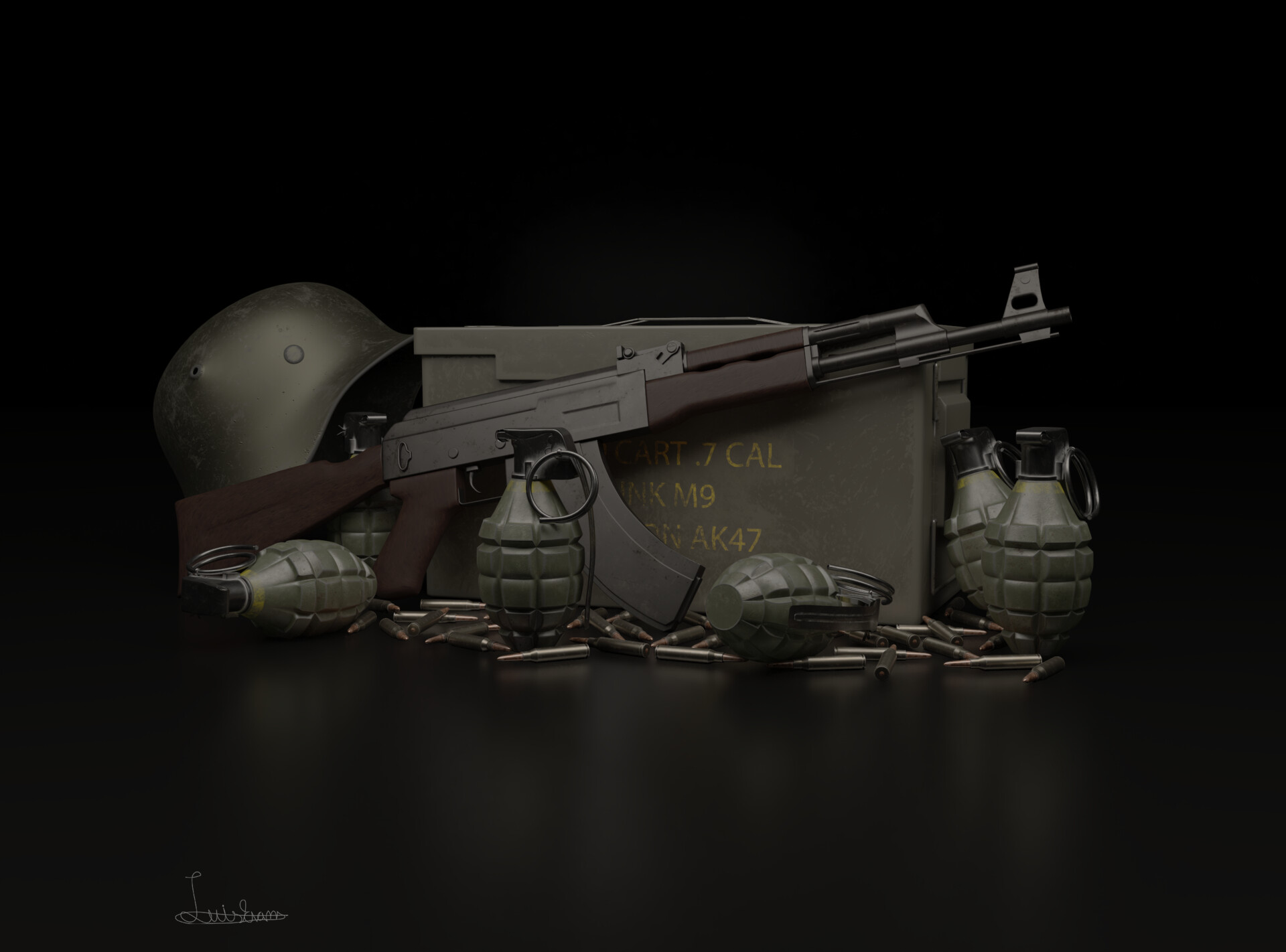 ArtStation - WAR Equipment| Game Props Design