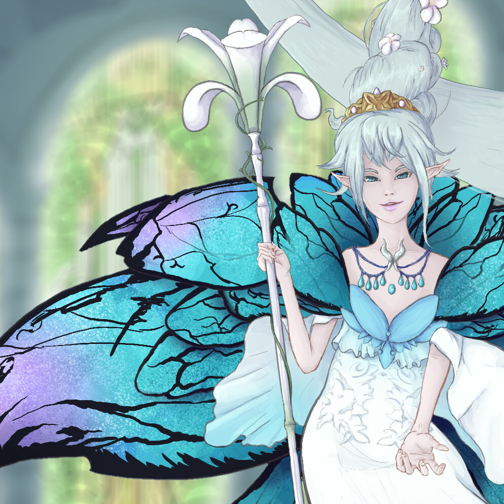 ArtStation - Titania Fan Art - Final Fantasy