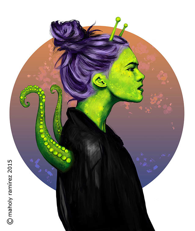 Maholy Ramírez - Alien Girl