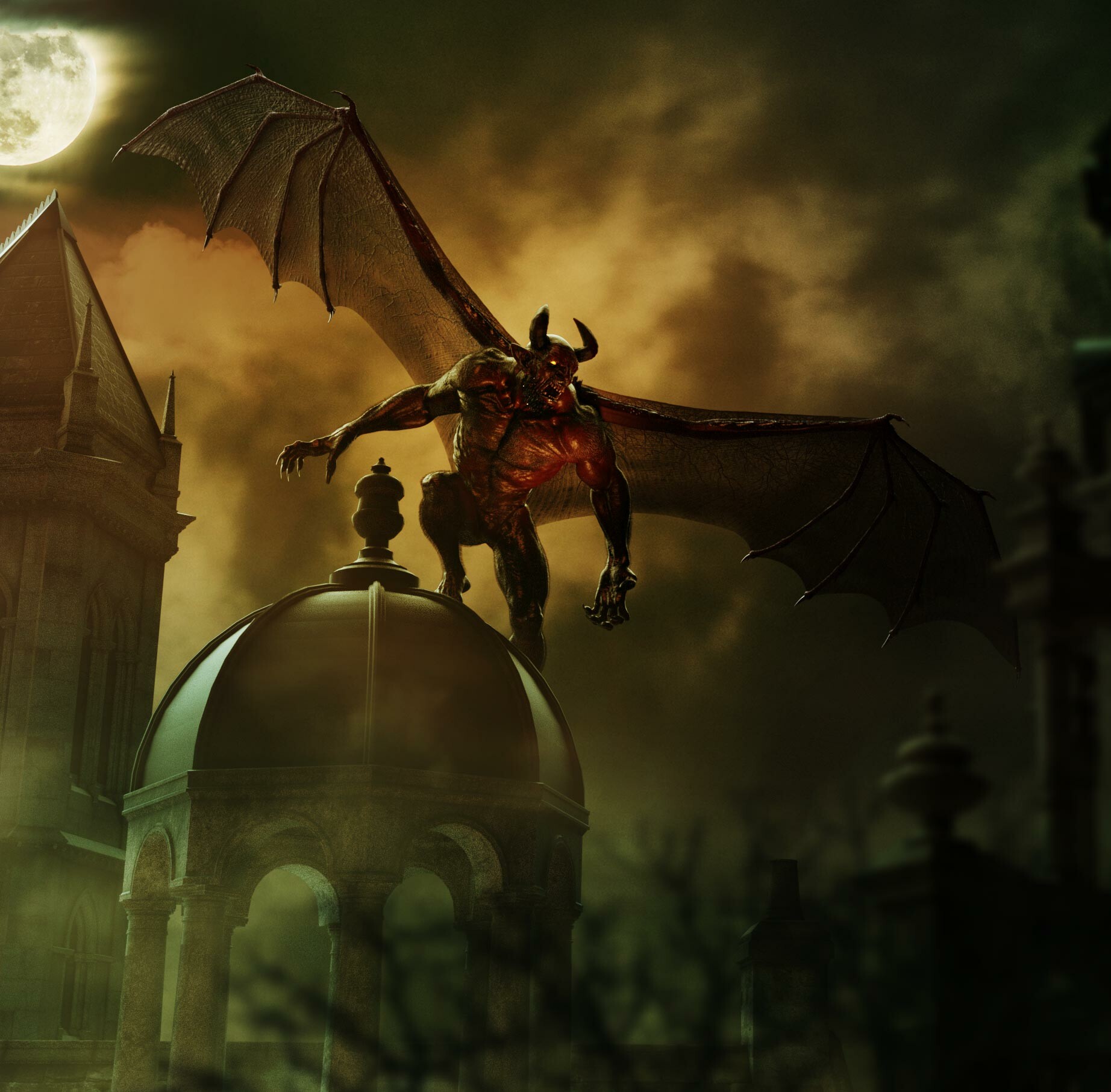 ArtStation - Red demon