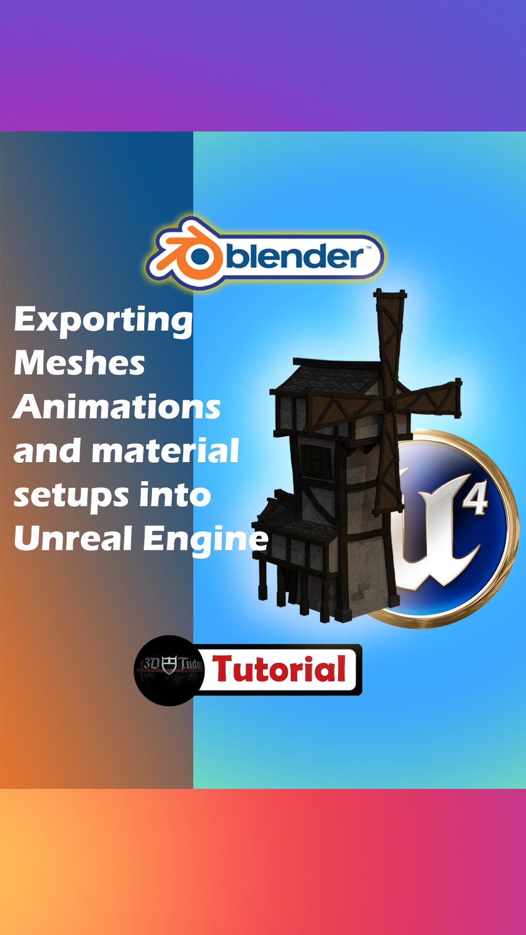 3D Tudor - Blender 2.8 Exporting Meshes Animations and material setups into Unreal Engine Free ...