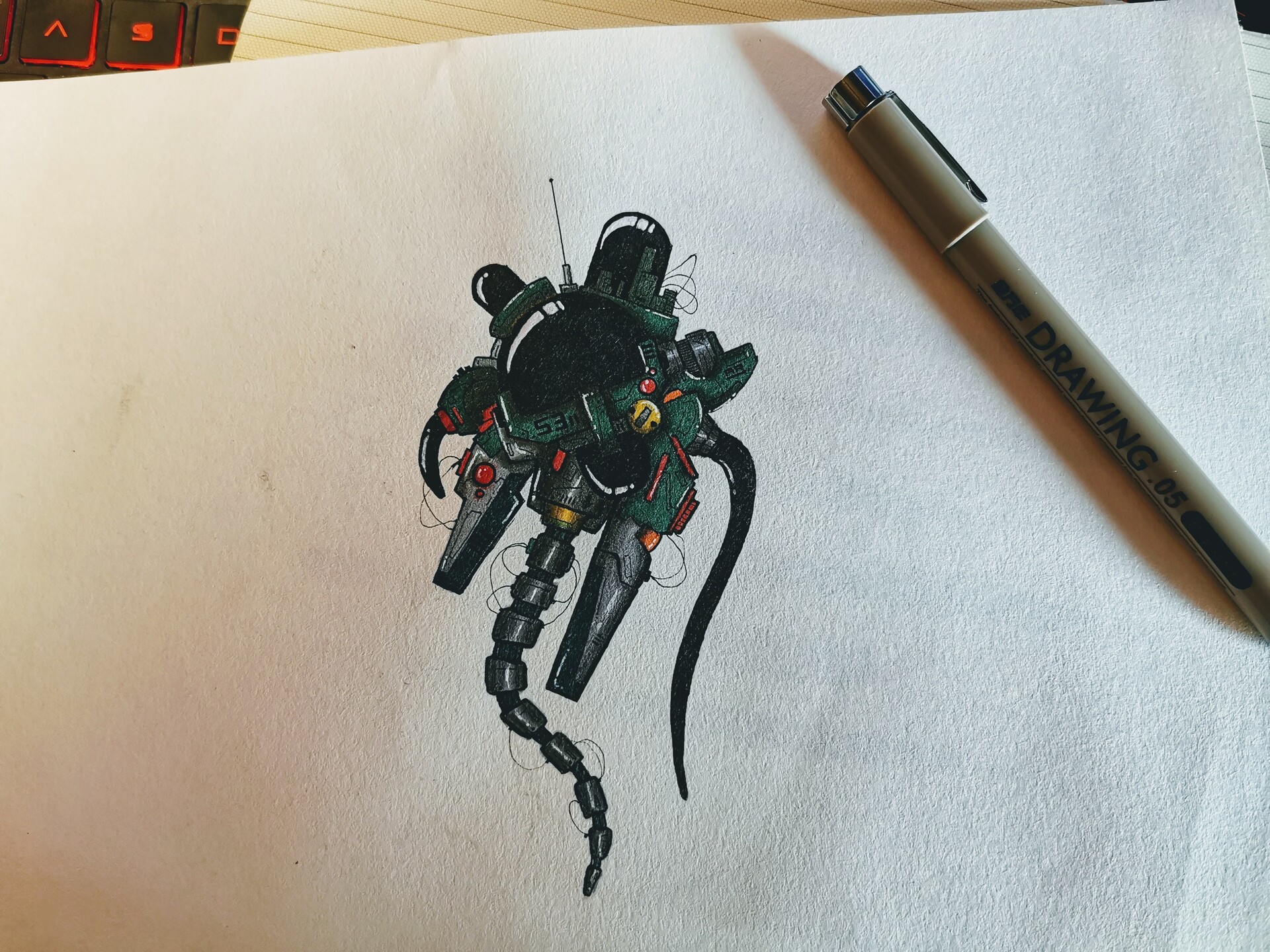 ArtStation - Abstract mecha desing