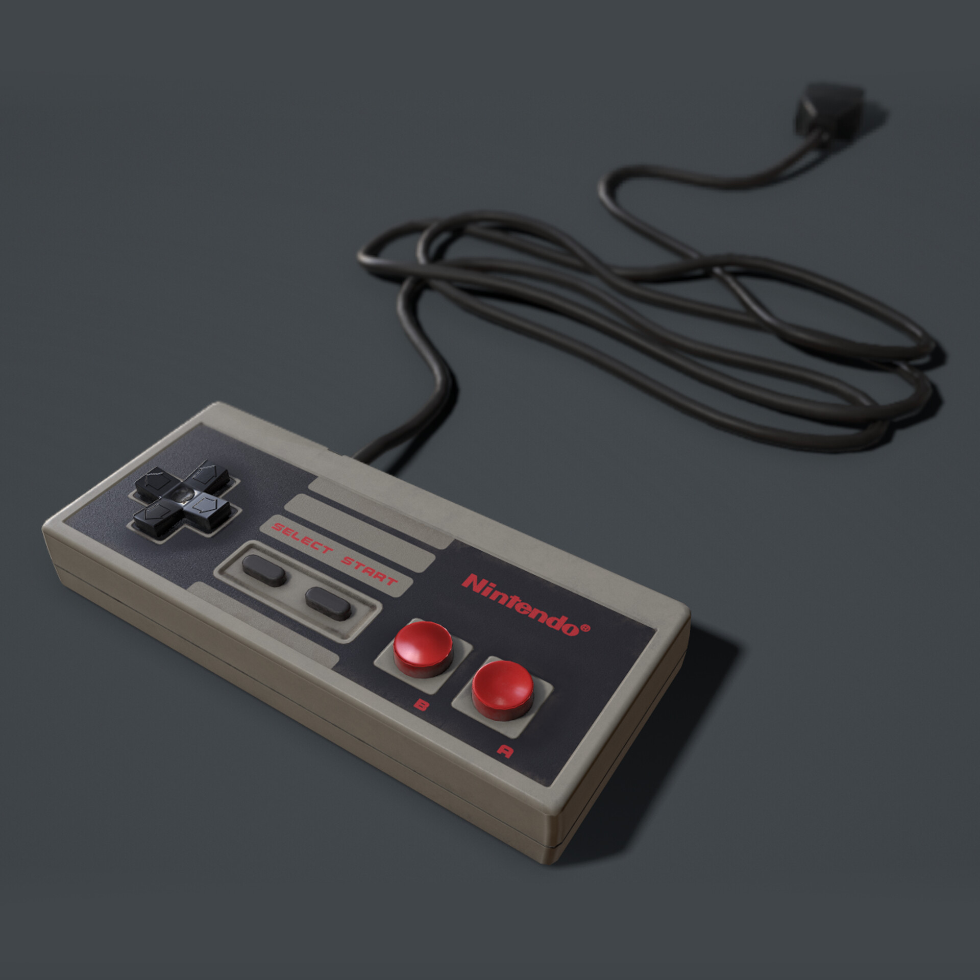 ArtStation - NES Controller Tutorial