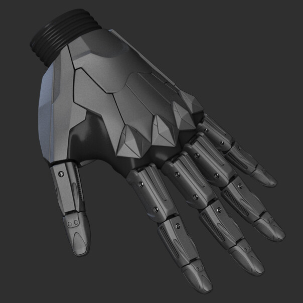 ArtStation - Robot Female Hand
