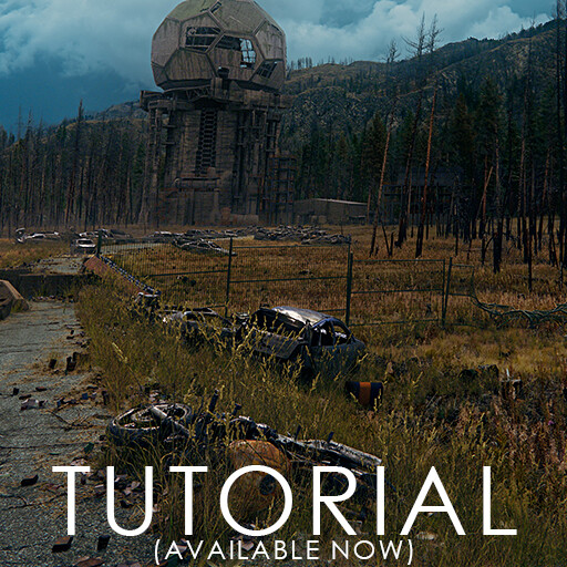 ArtStation - Abandoned Launch Complex