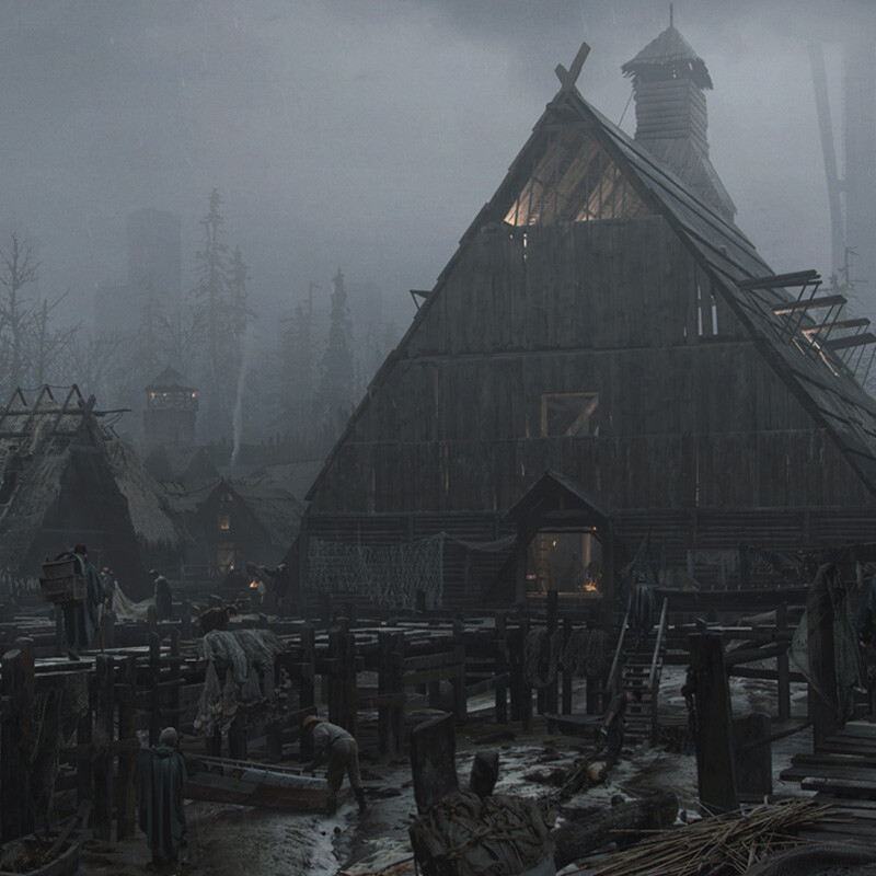 ArtStation - The Last of Us: Part 2 Seraphites Village