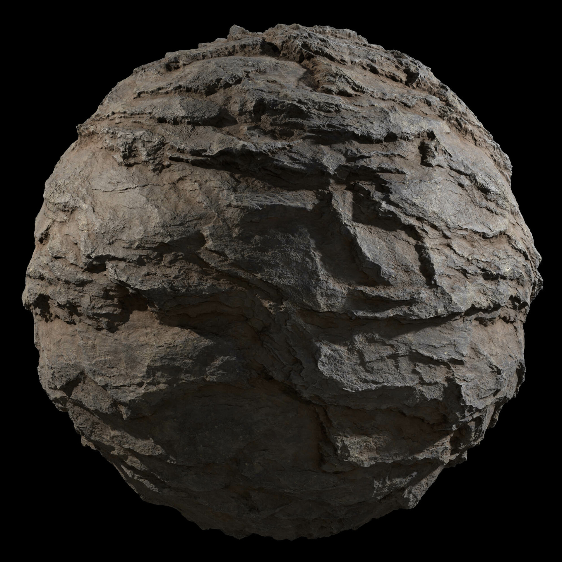 ArtStation - Layered Rough Rock (Free-Download-4K)