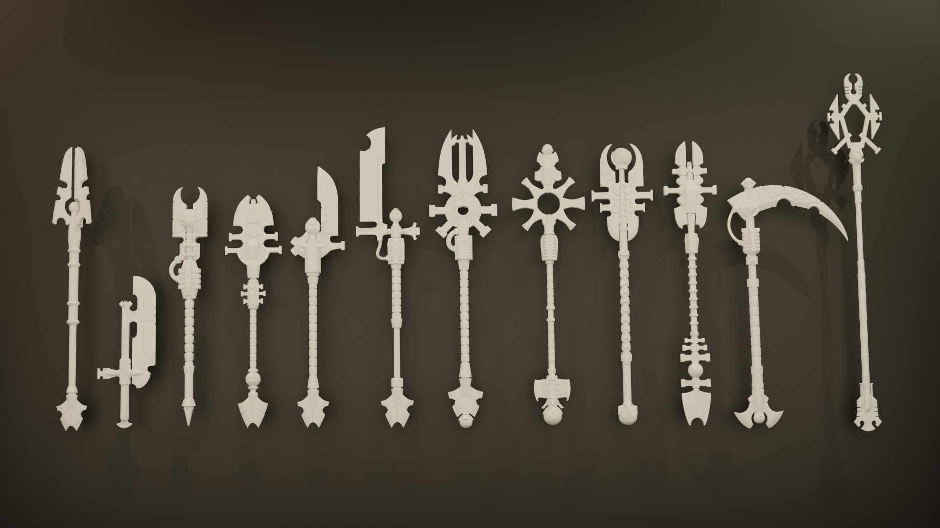 ArtStation - Necrons weapon set