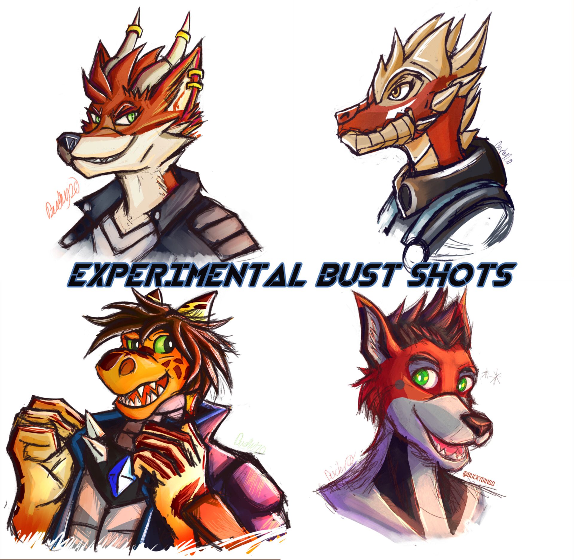 ArtStation - Experimental Bust Shots