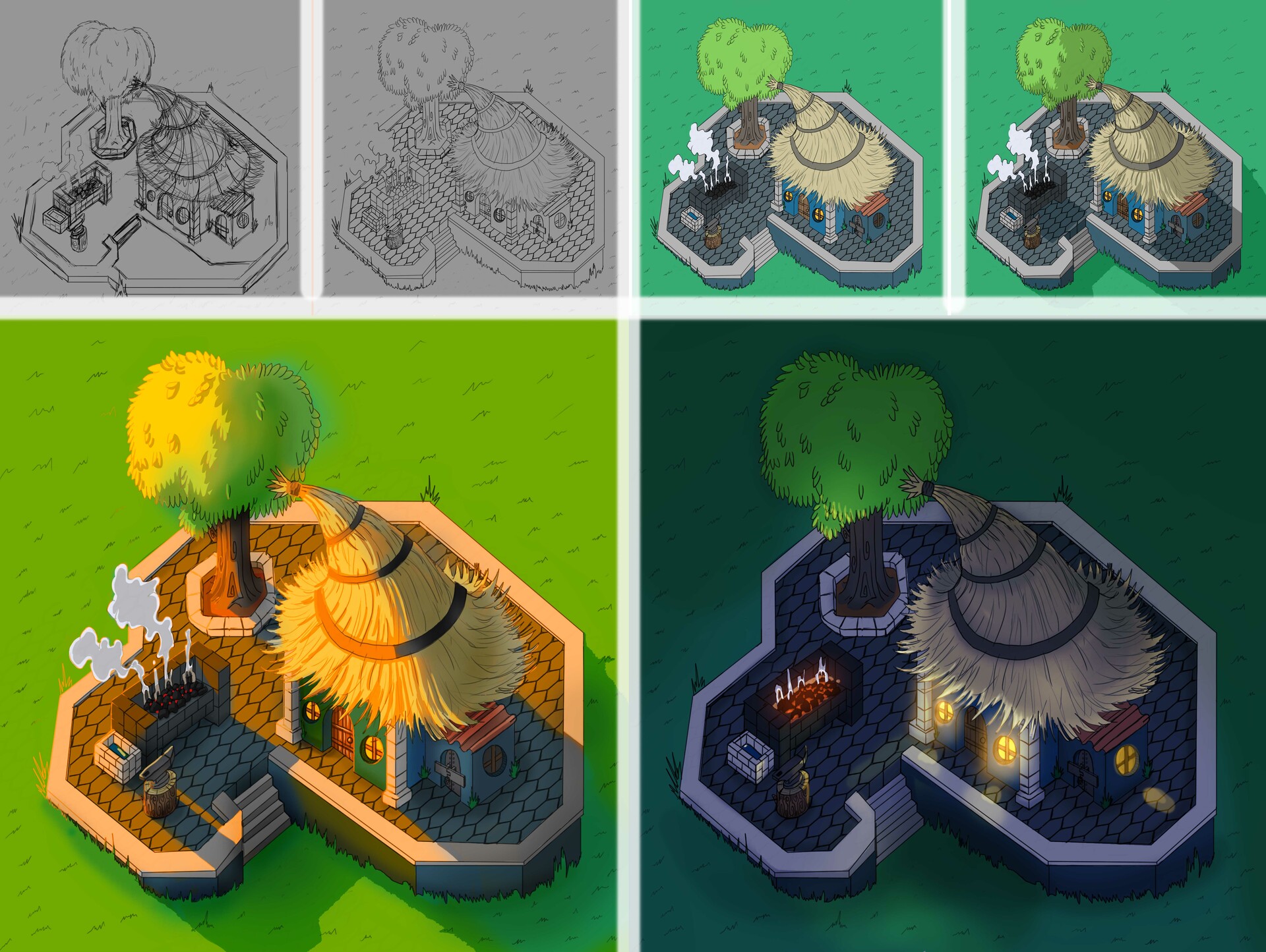 ArtStation - Cabin Design