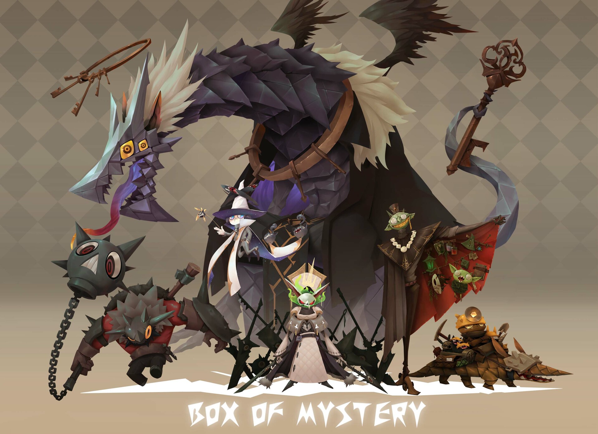 ArtStation - Arstation Challenge: Box of Mystery - Character Design