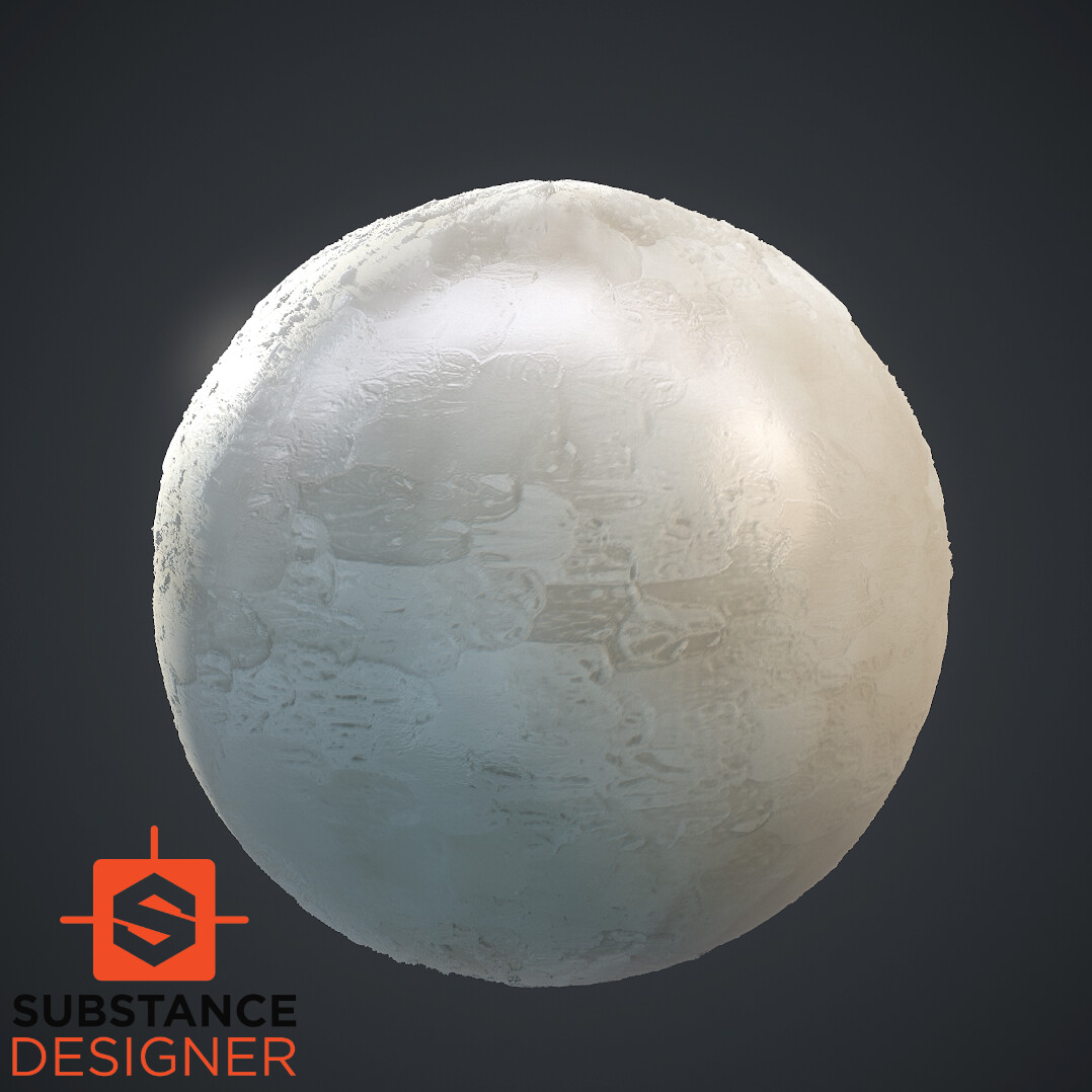 ArtStation - Stylized Plaster Material