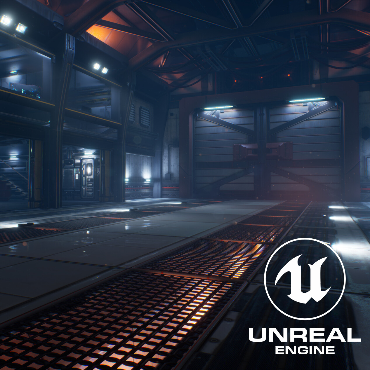 ArtStation - Sci-Fi Game Envrionment - Underground Operations