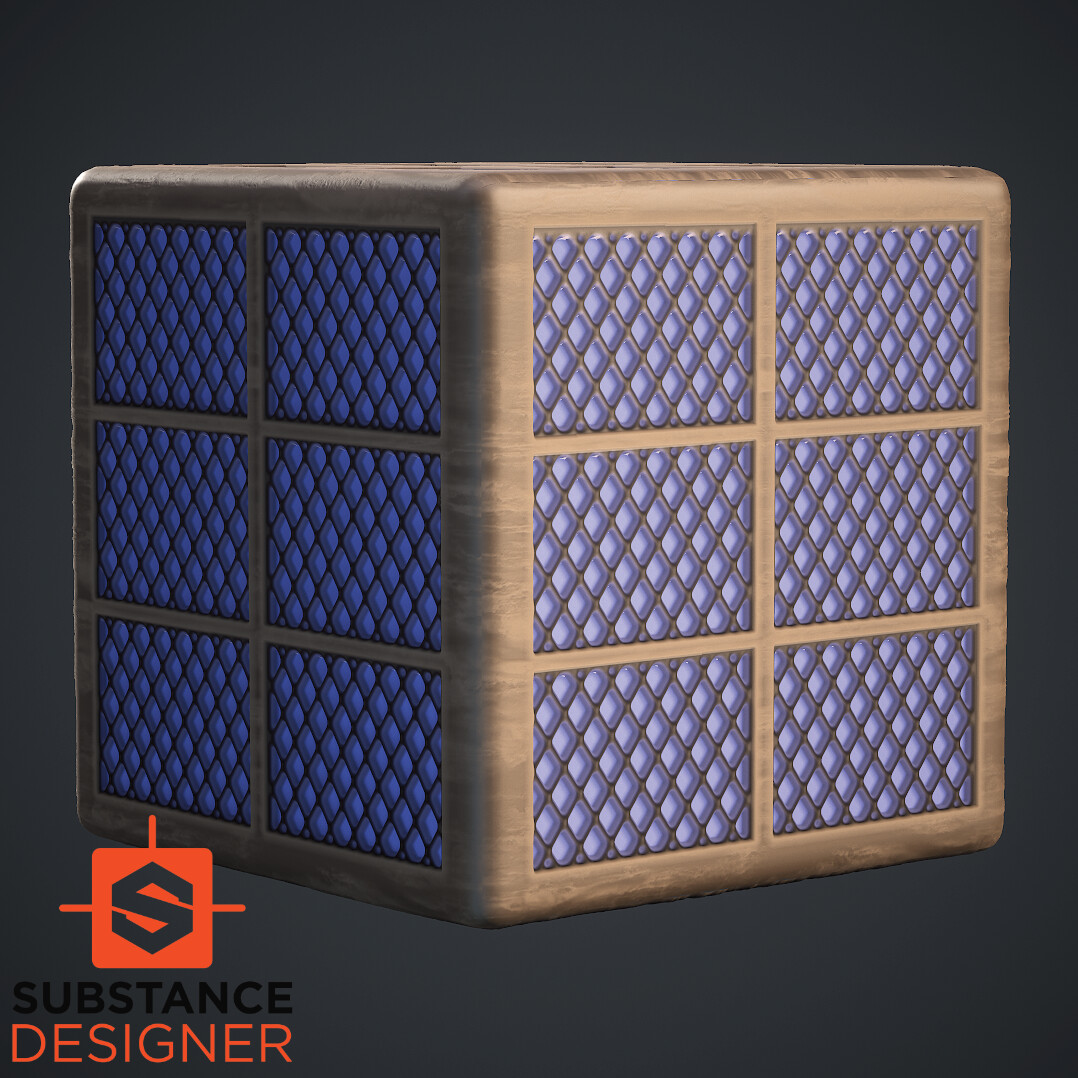 ArtStation - Stylized Window Material