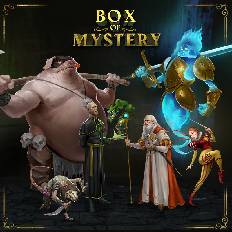 ArtStation - Lightbox Expo: Box of Mystery - Character Design