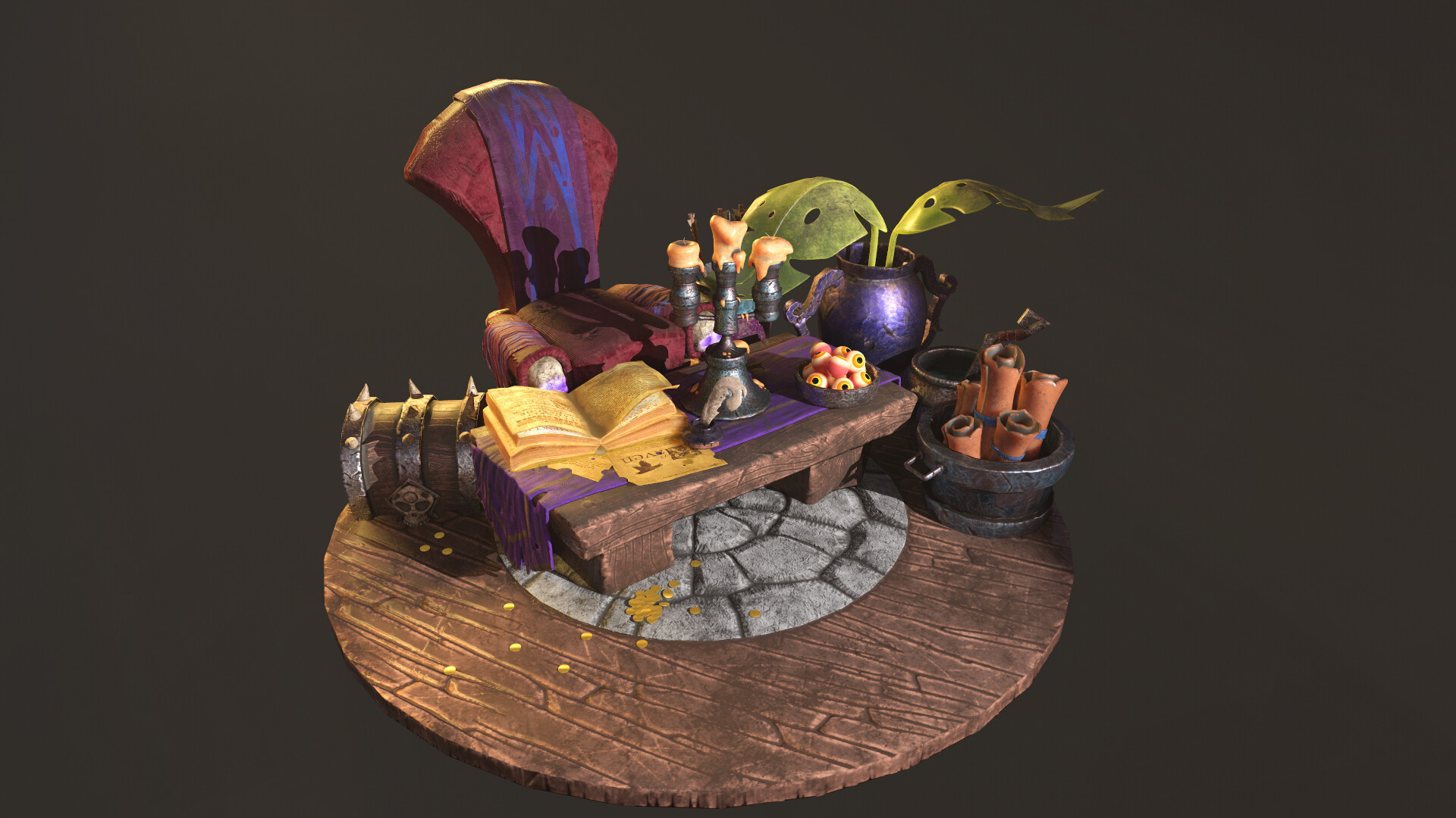 ArtStation - The Craftsman's shop of Magic