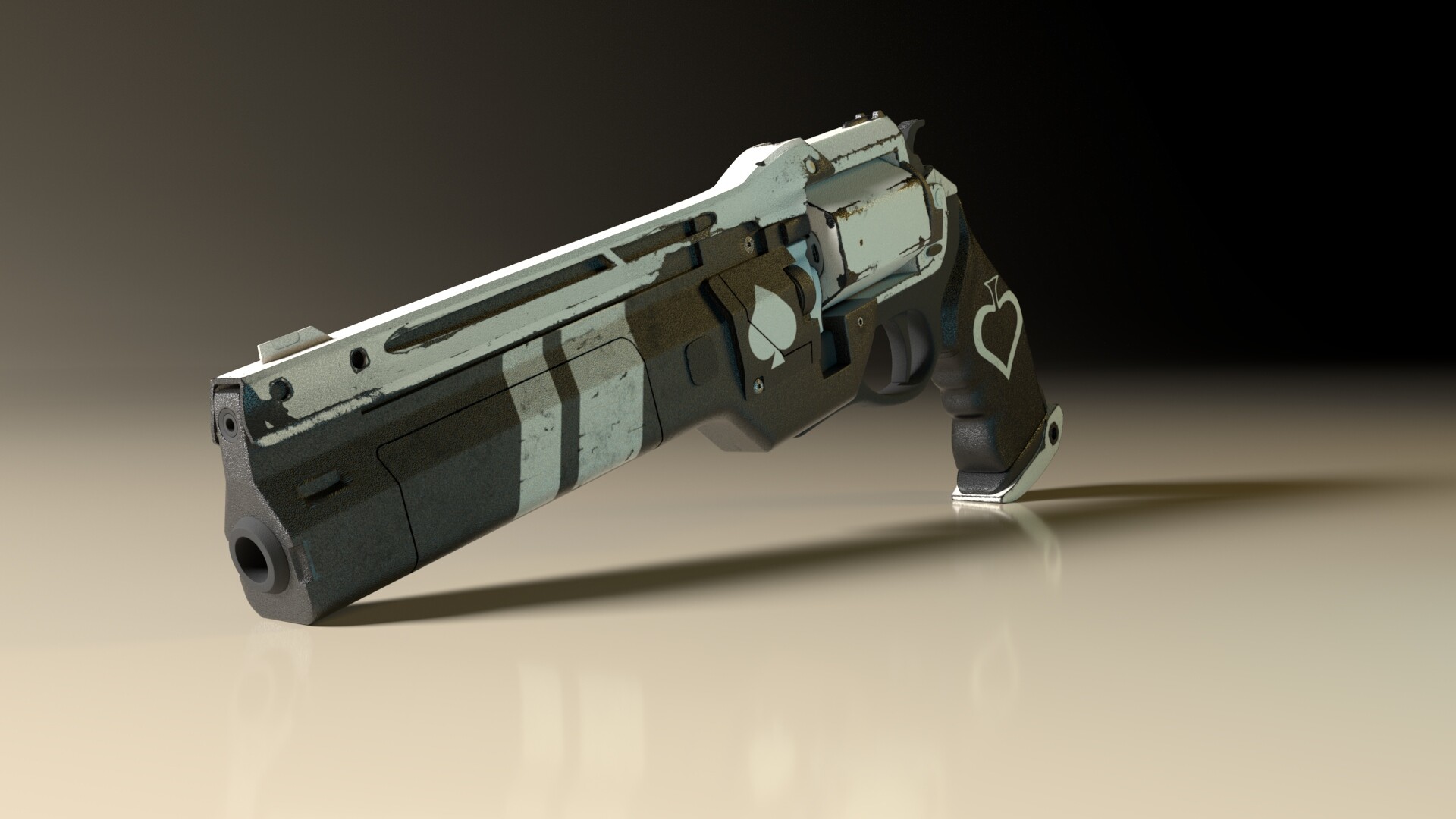 ArtStation - Ace of Spades from Destiny 2