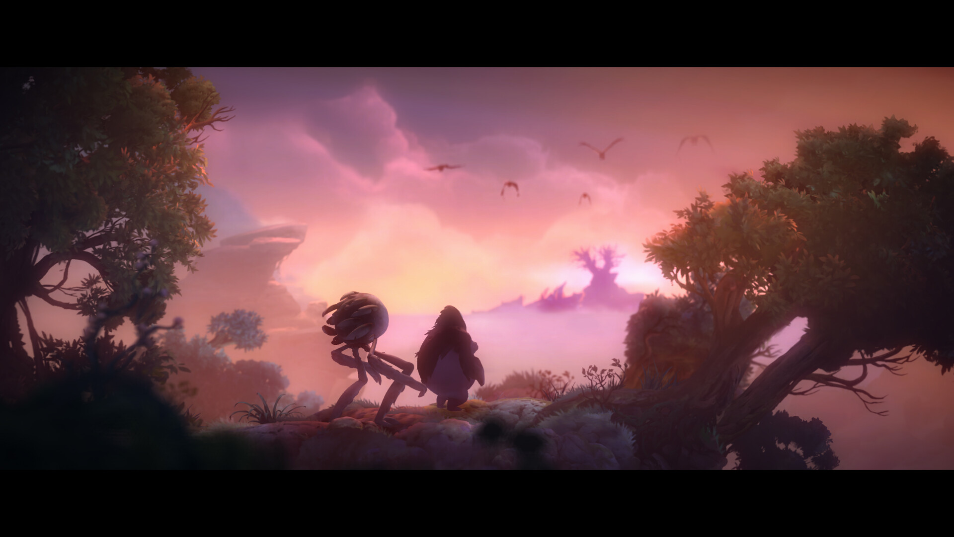 ArtStation - Ori and the Will of the Wisps - Gumo & Naru Scene