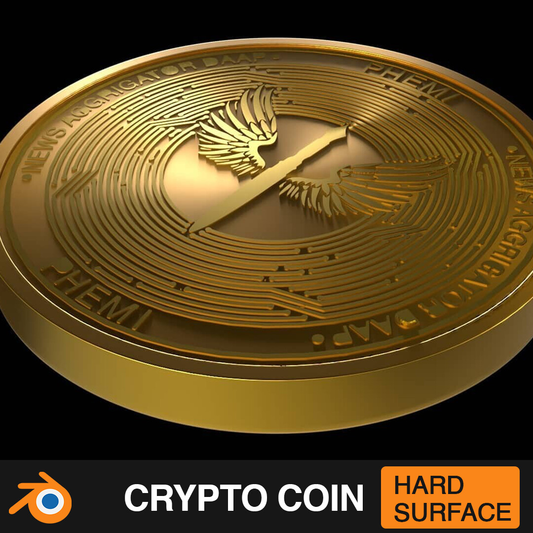 ArtStation - 3D Crypto Coin.