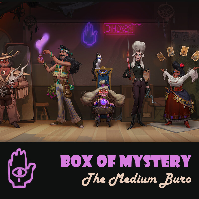 ArtStation - Lightbox Expo: Box of Mystery - Character design