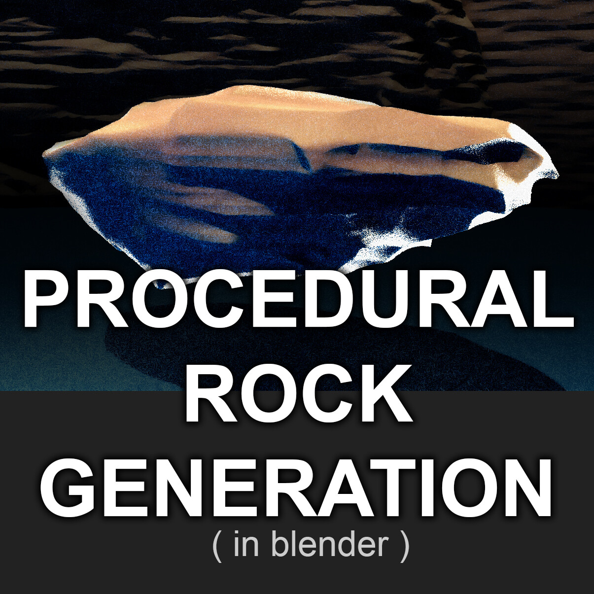 ArtStation - Rock procedural generation - Blender
