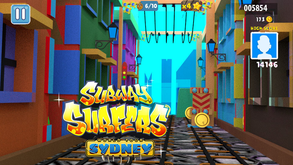 ArtStation - Subway surf artwork