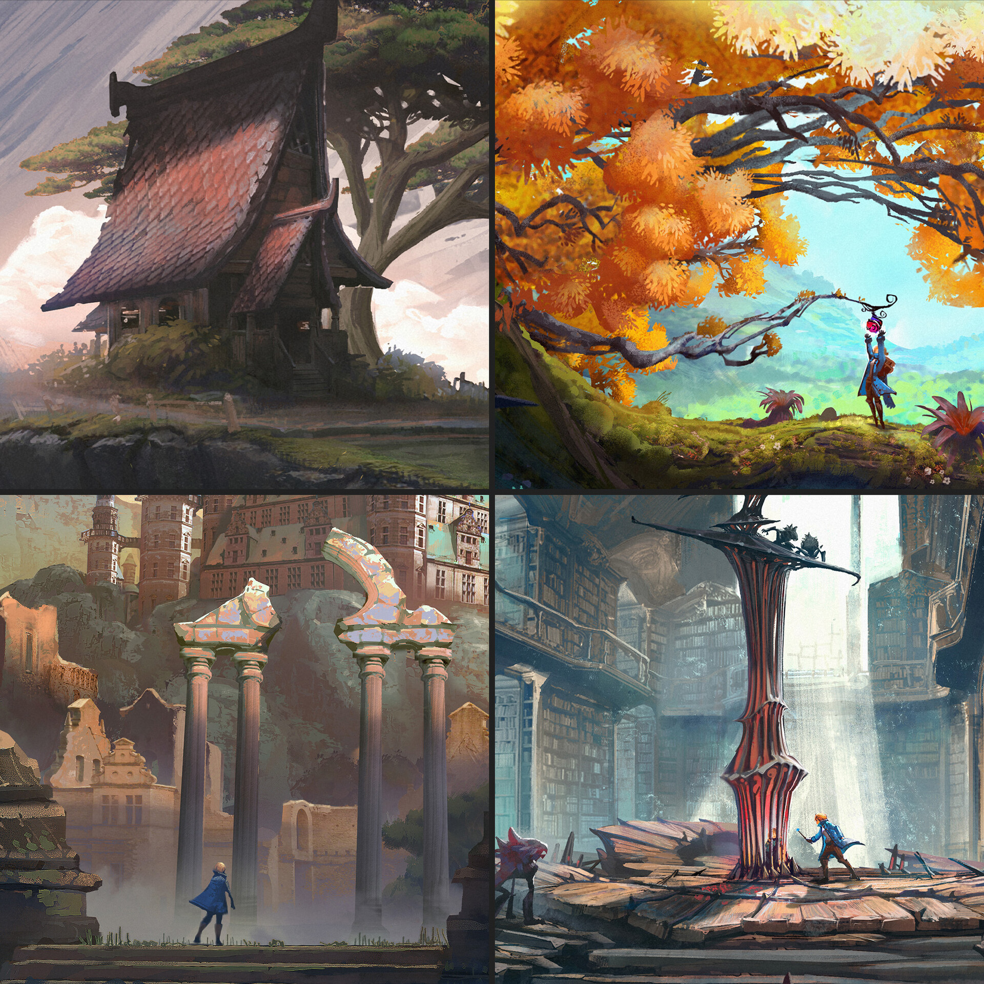 Artstation Environment Exercises