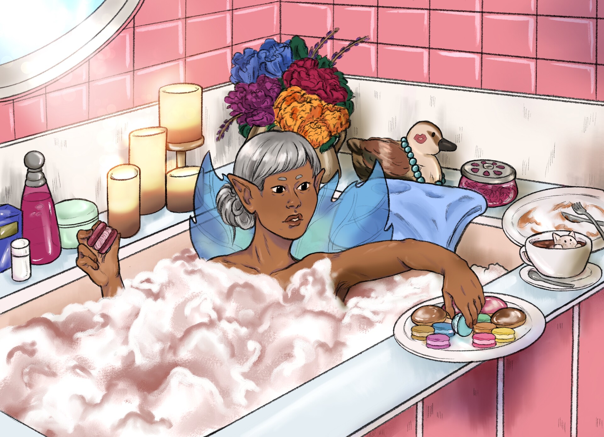 ArtStation - Bubble Bath