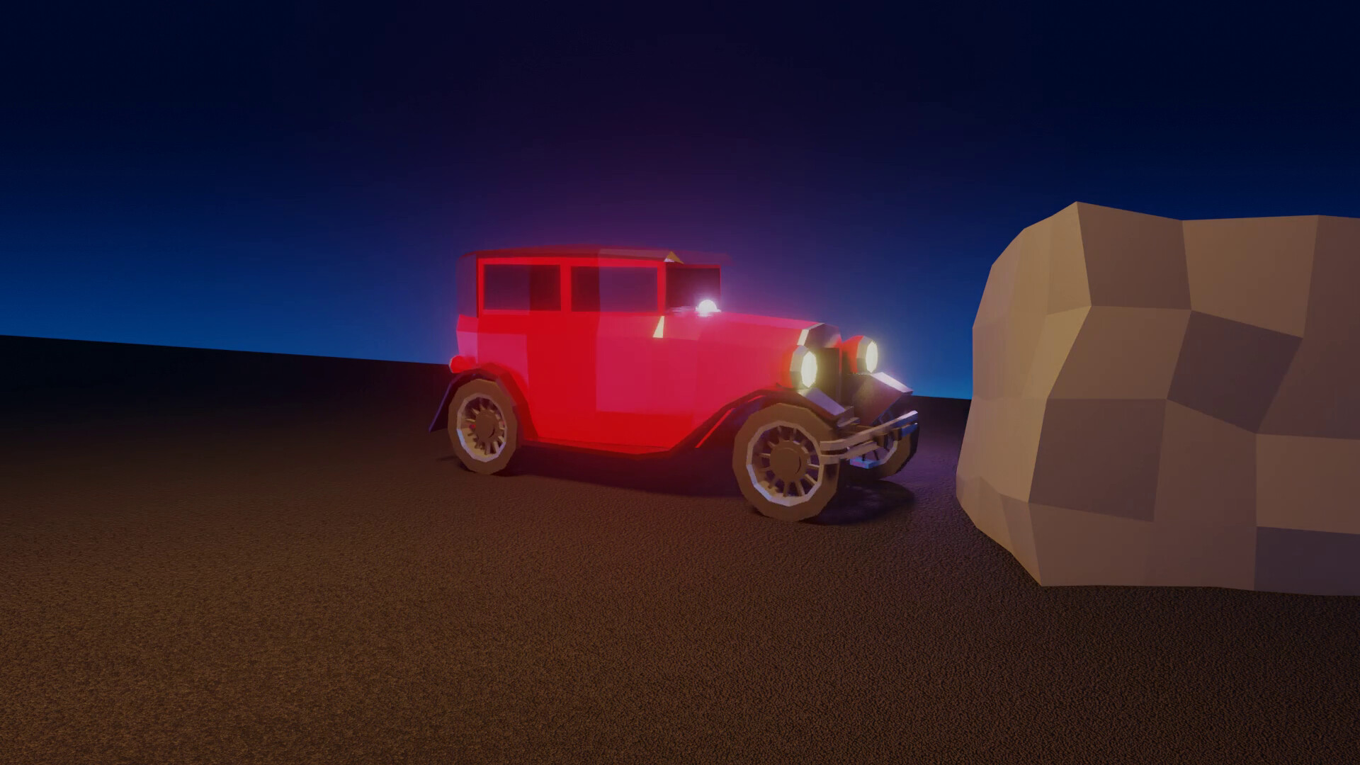 ArtStation - Ford Model A Crash Testing Deformation