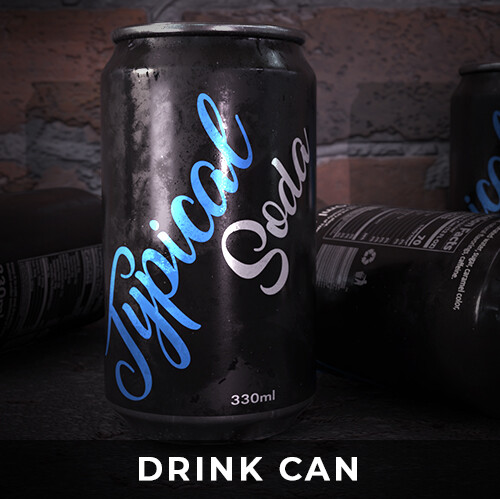 ArtStation - Drink Soda - Render