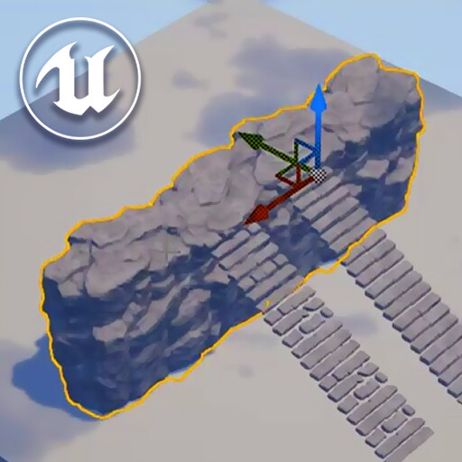 ArtStation - «Dragon Burrow» - spline environment tools