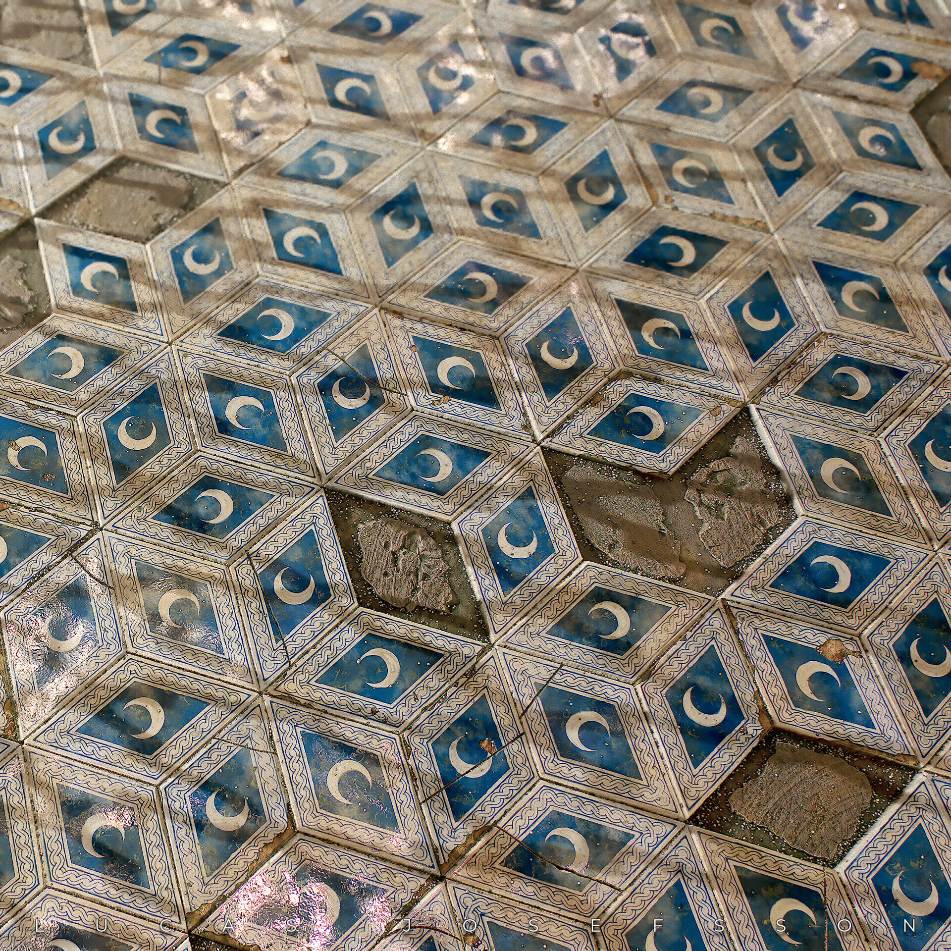 ArtStation - Moon Tile