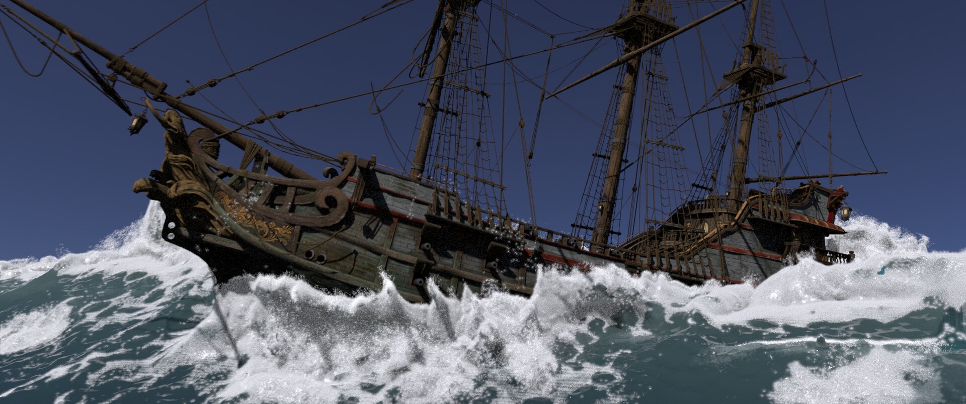 ArtStation - Ocean Wave Simulation VFX