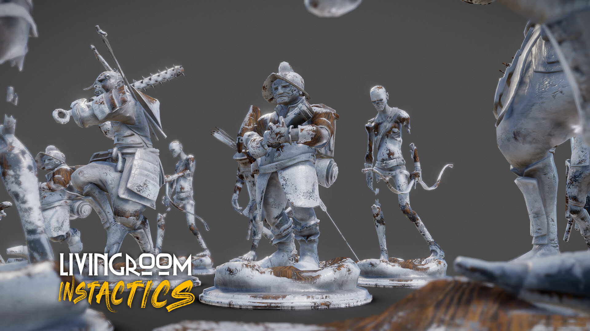 ArtStation - RPG Action Miniatures