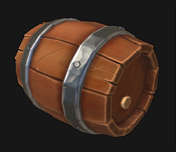 ArtStation - Barrel Prop - PBR