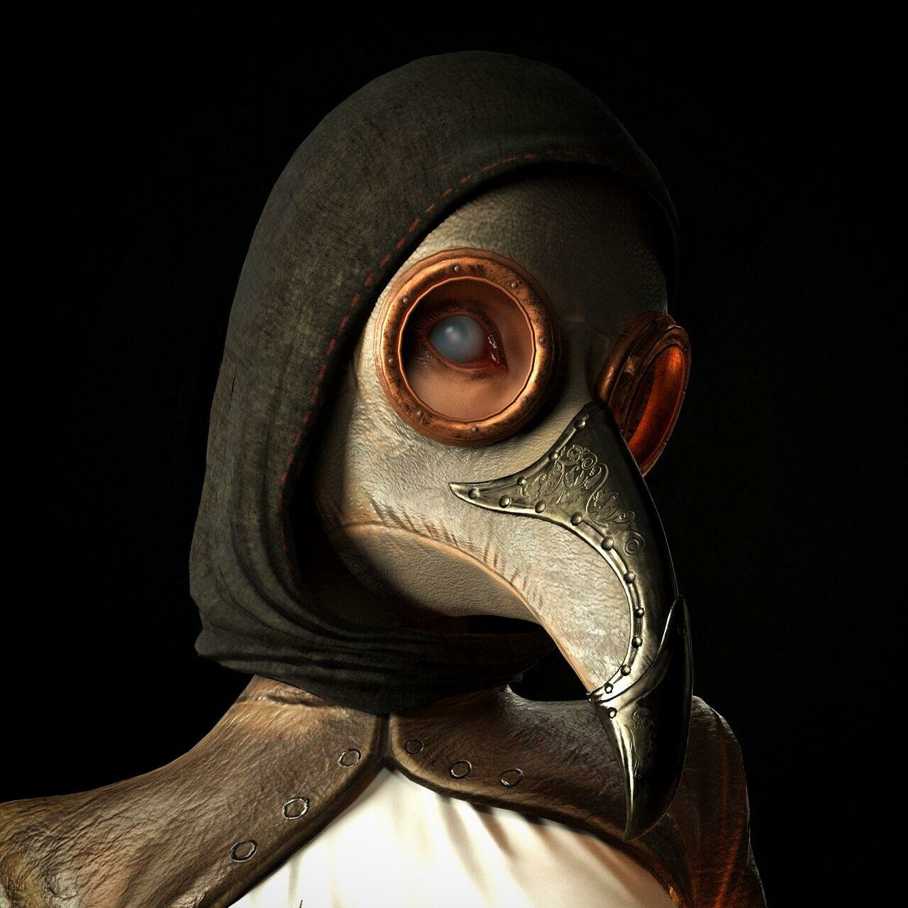 ArtStation - Plague doctor, V2.0