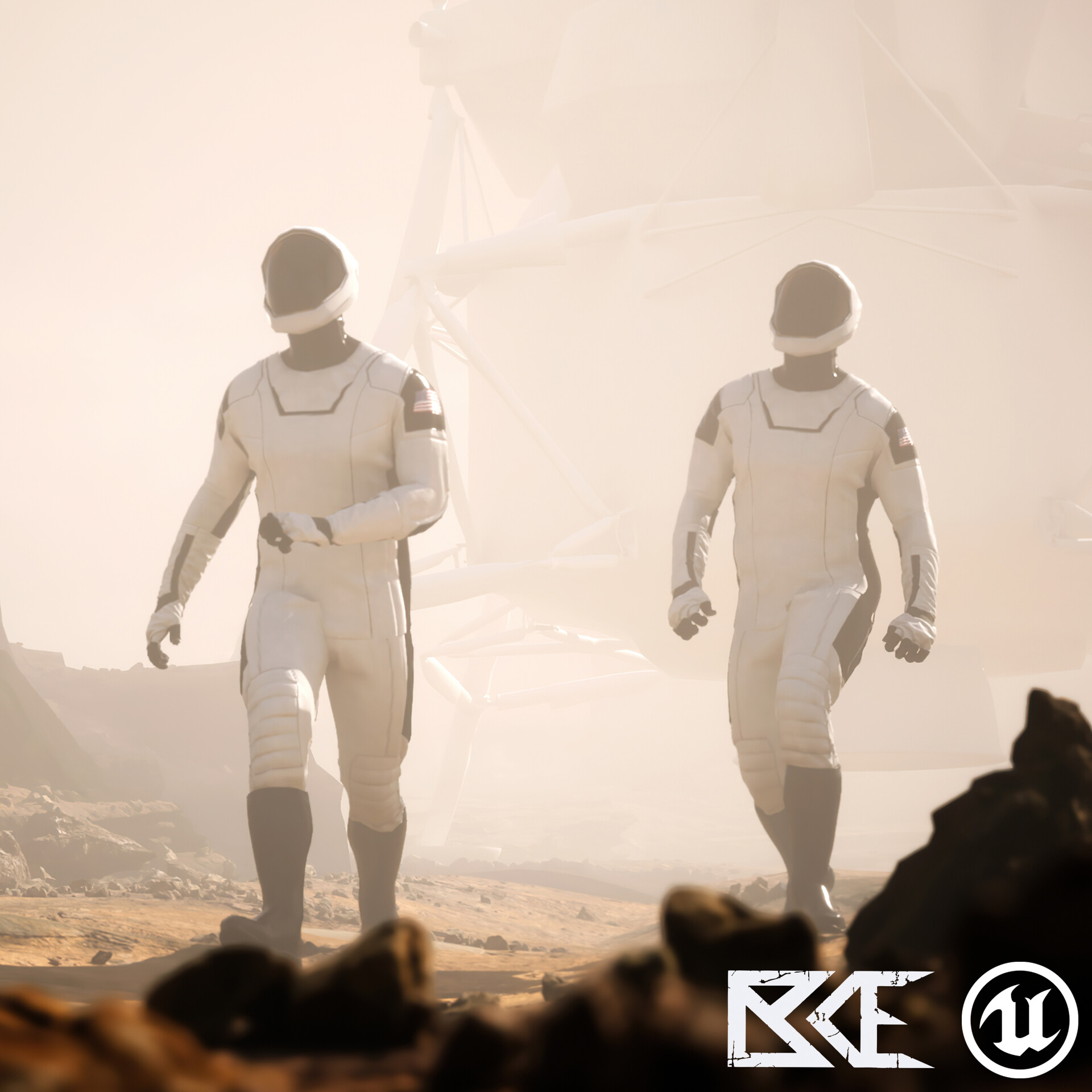 ArtStation - SpaceX Mars - Fan art