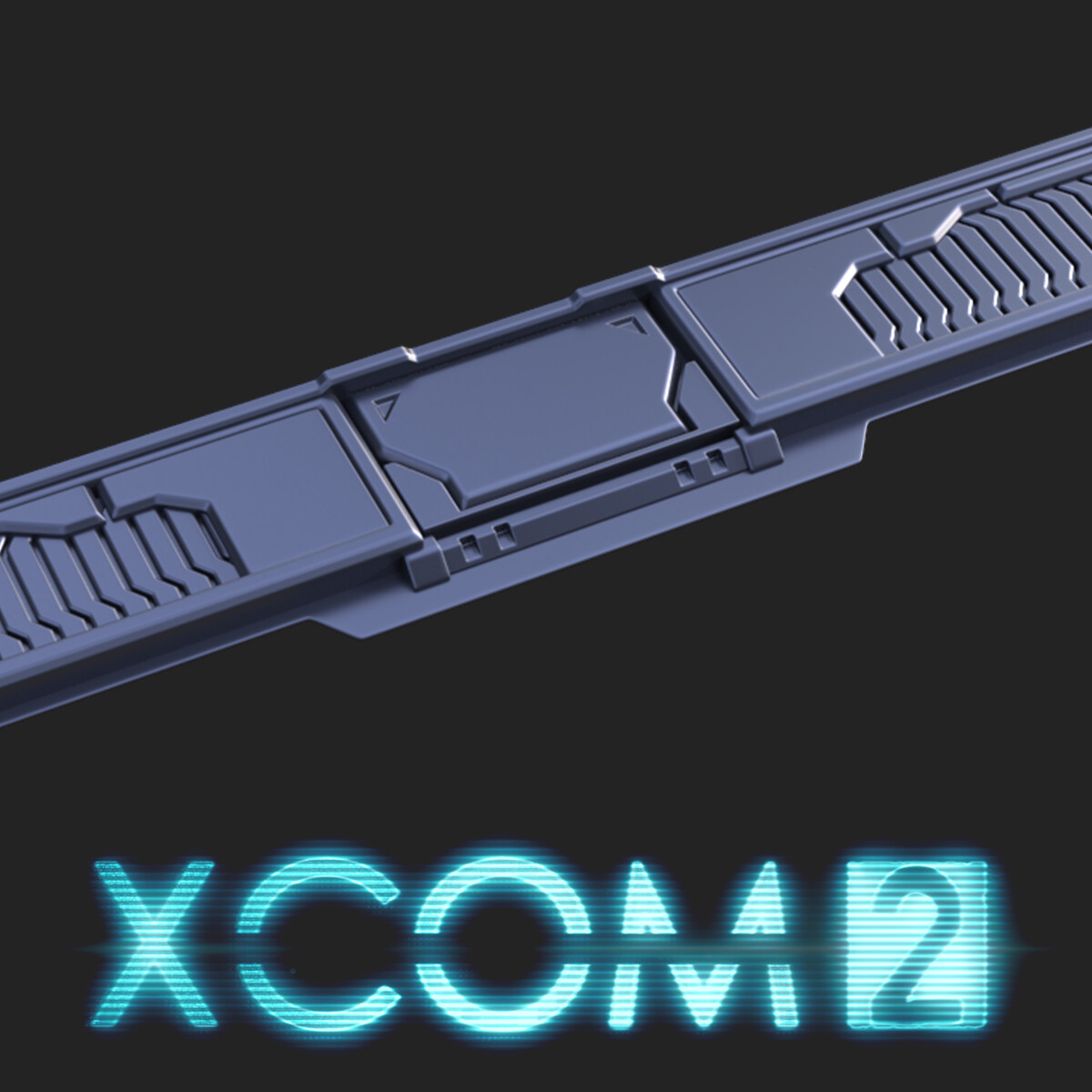 ArtStation - XCOM 2 City Center Floor Trim HP
