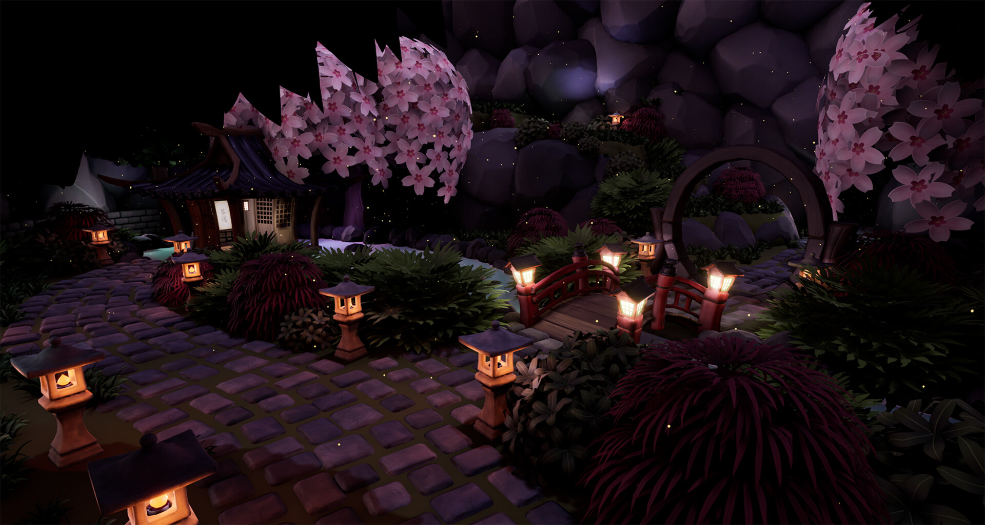ArtStation - UE4 Mini Game - Shinigami