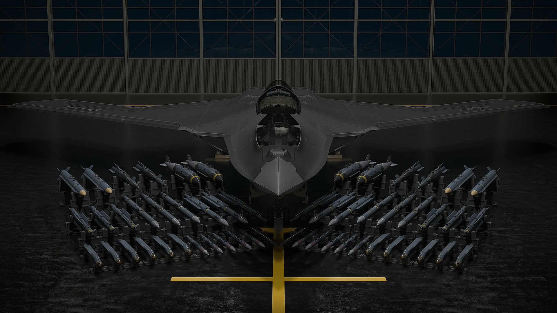 ArtStation - PRSF Stealth Fighter TF-9