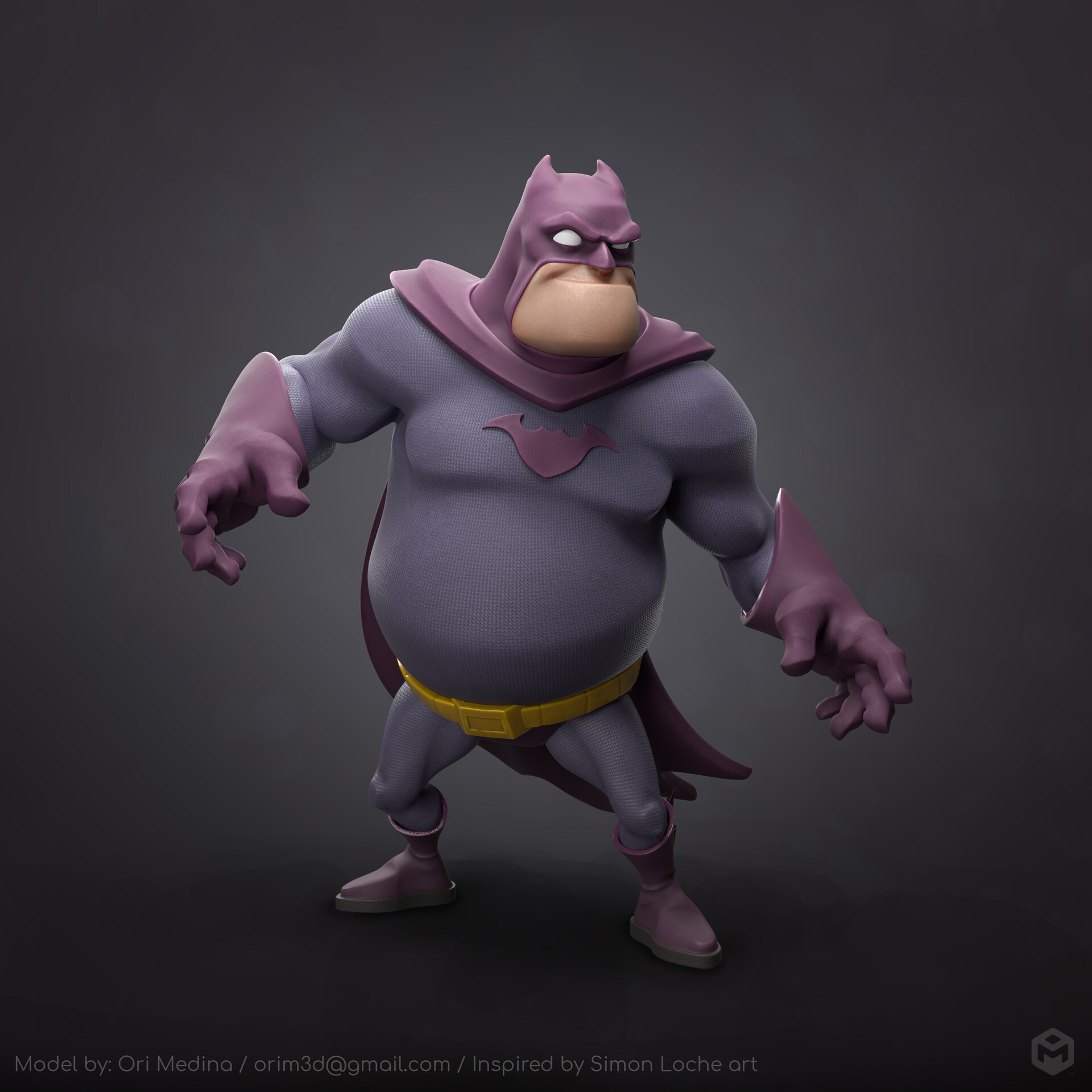 ArtStation - Batman - Fat n' Deadly