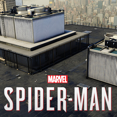 ArtStation - Marvel's Spider-Man: Open World Rooftops