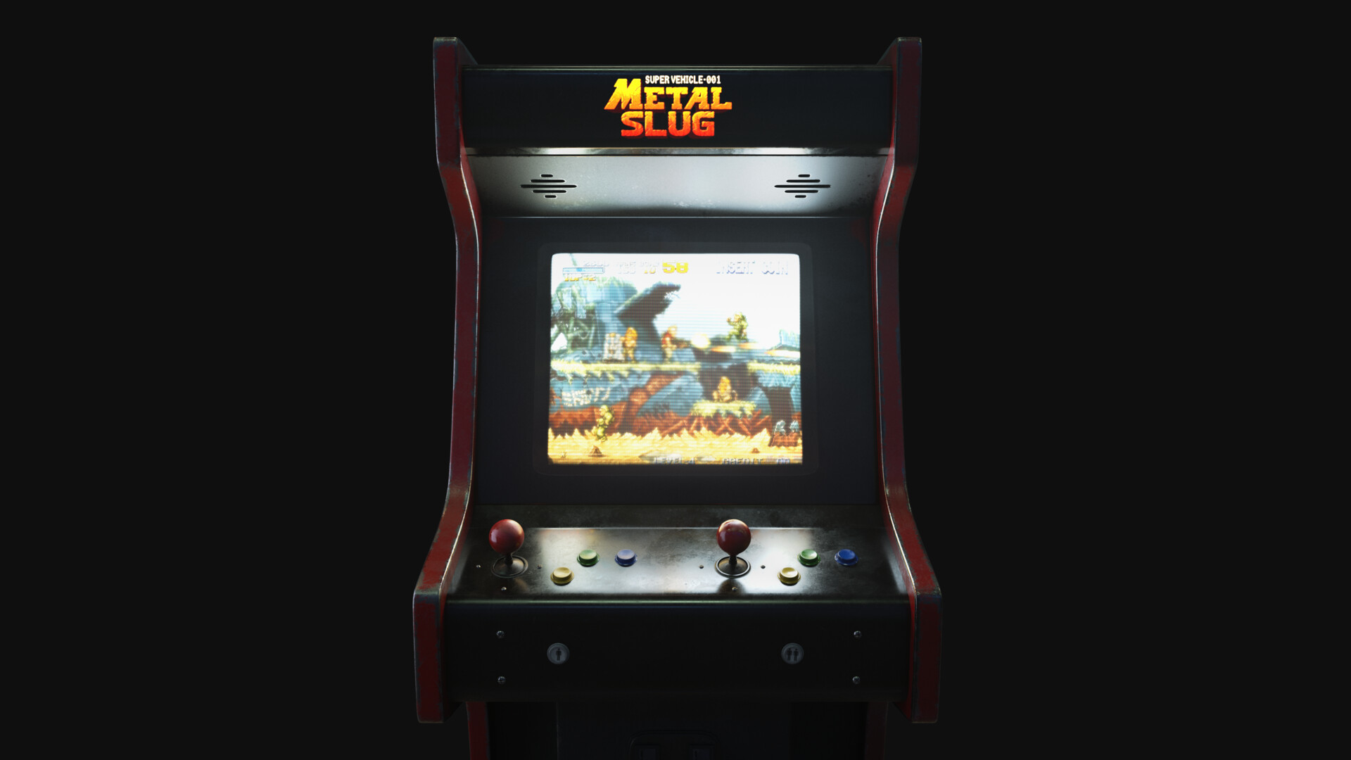 ArtStation - Metal_Slug_Arcade