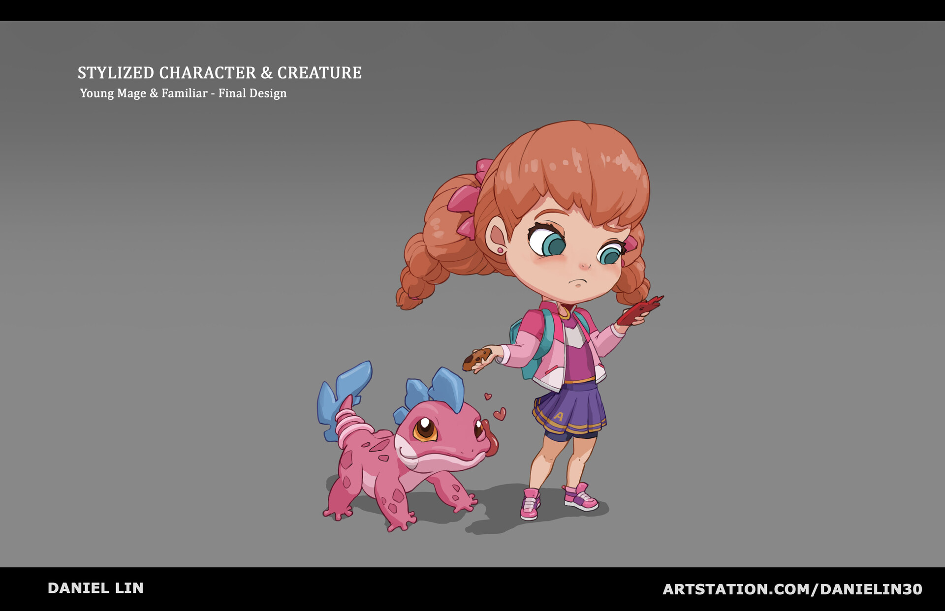 ArtStation - Lily and Mr. Frodo (Mage and Pokemon Project)