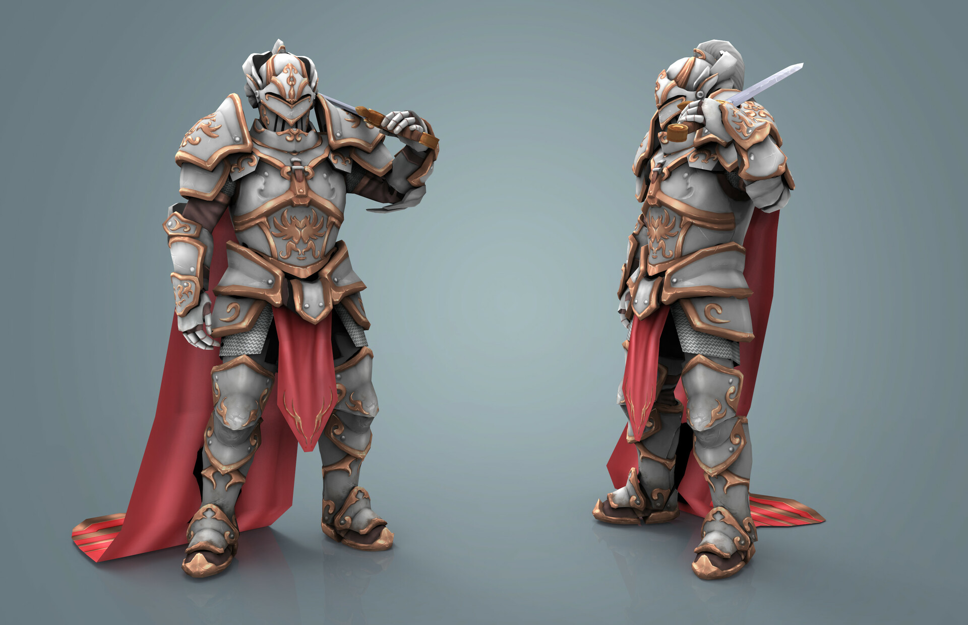 ArtStation - Hand Painted Knight