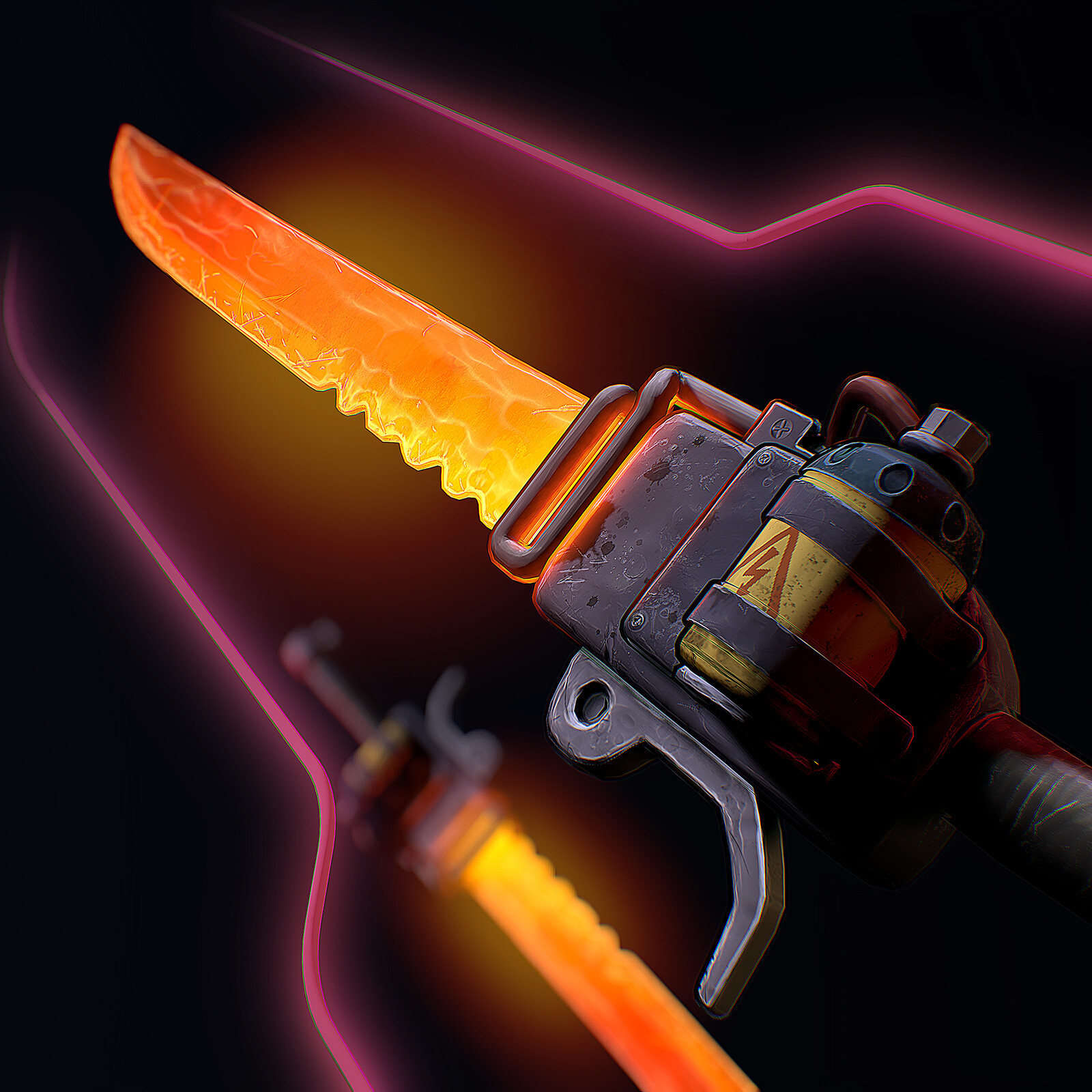 ArtStation - Induction Blade | Stylized Prop